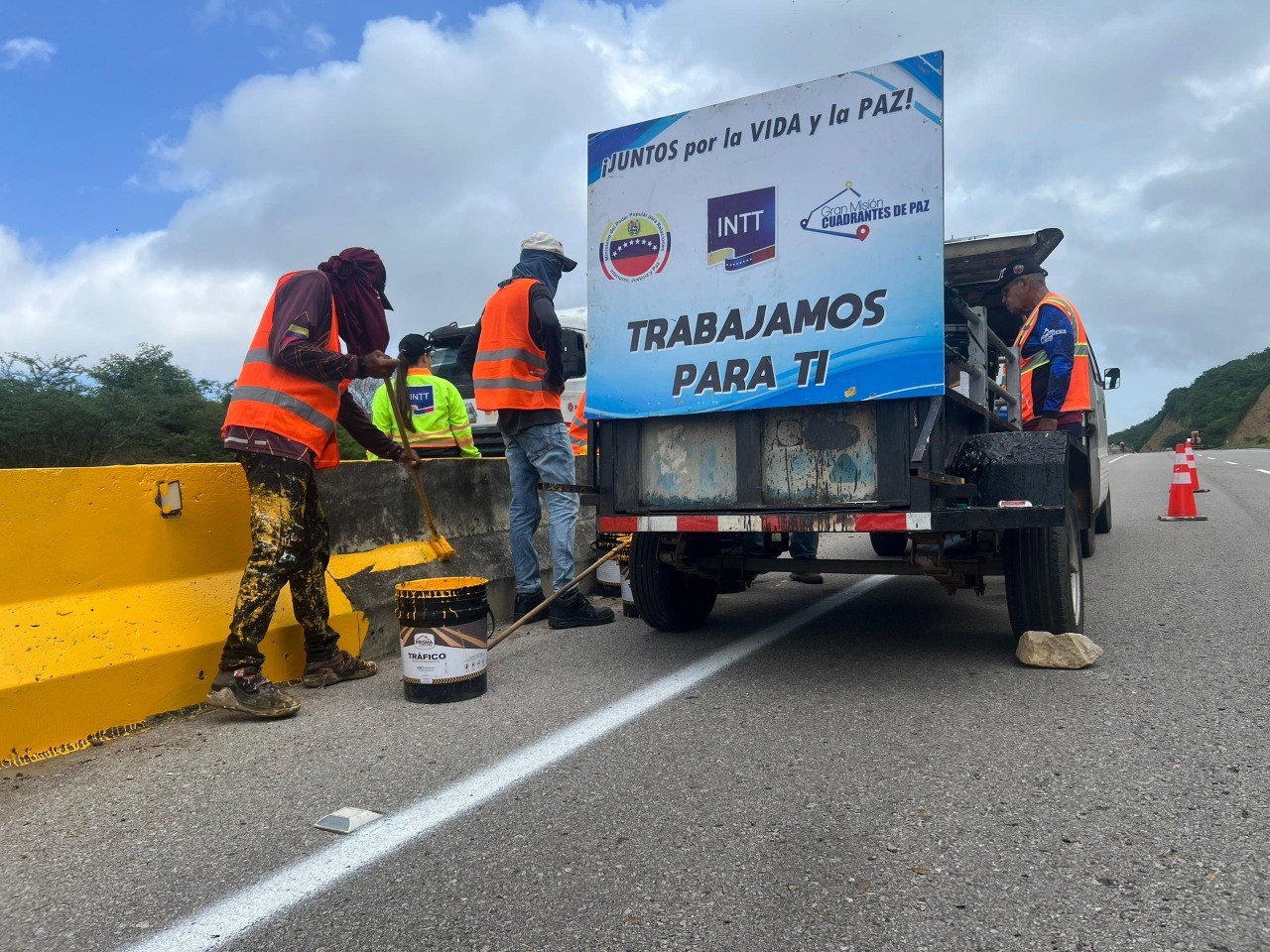 INTT inicia la segunda fase del proyecto de demarcación vial en el ...